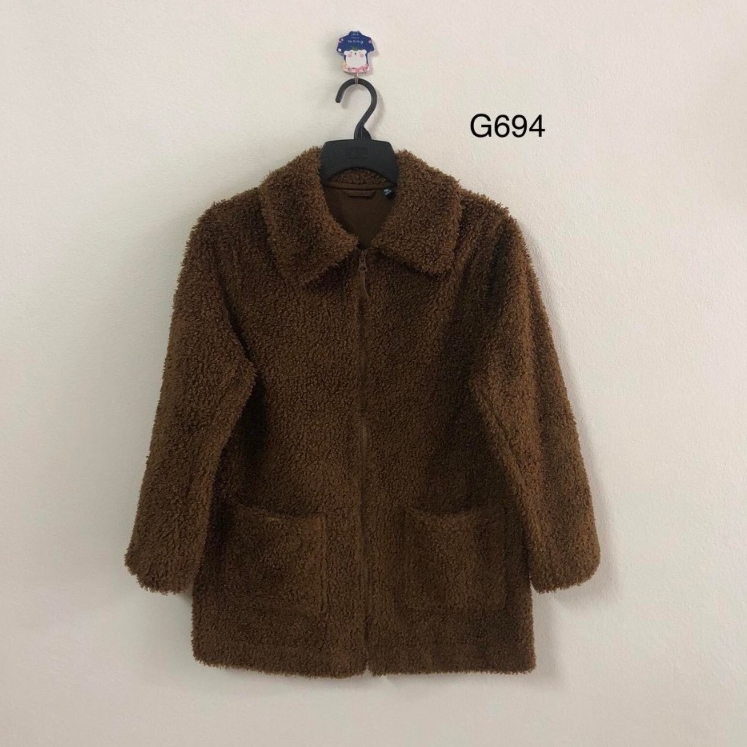 เสื้อโค้ทกันหนาว ขนเหมือนแกะ (G694) แบรนด์ uniqlo ยูนิโคล่ | Shopee Thailand