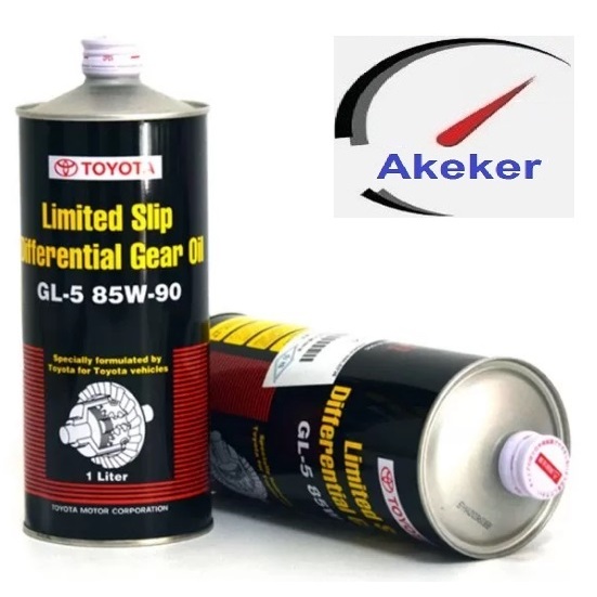 Toyota Genuine Limited Slip Differential Gear Oil GL-5 85W-90 - 1L ( PN ...