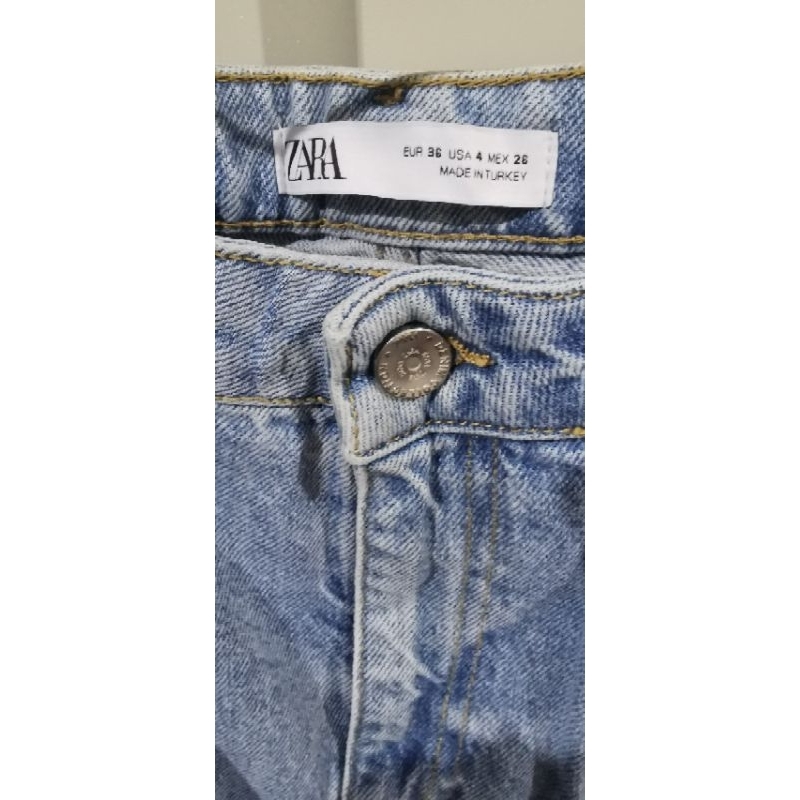 ยีนส์ zara eur36 ทรงslouchy | Shopee Thailand