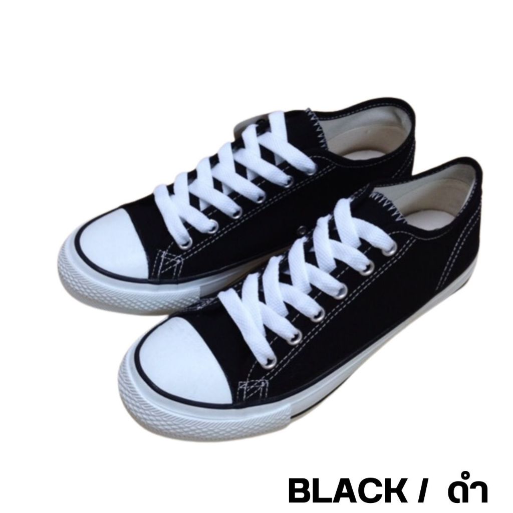 GOLDCITY รุ่น 1207 รองเท้าผ้าใบแฟชั่นทรงคอนเวิร์ส SIZE 37-45 | Shopee Thailand