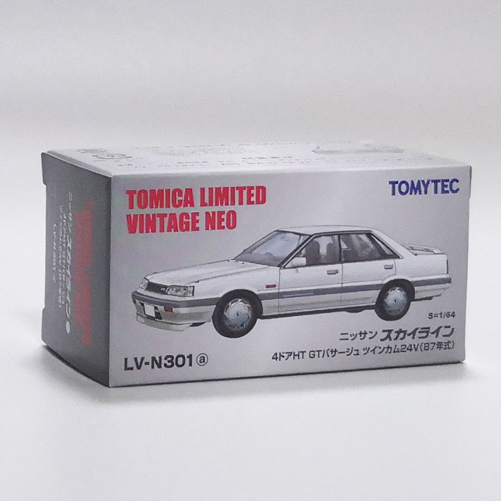 **ของแท้** รถจิ๋ว Tomica Limited Vintage NEO LV-N301a Nissan Skyline 4 ...