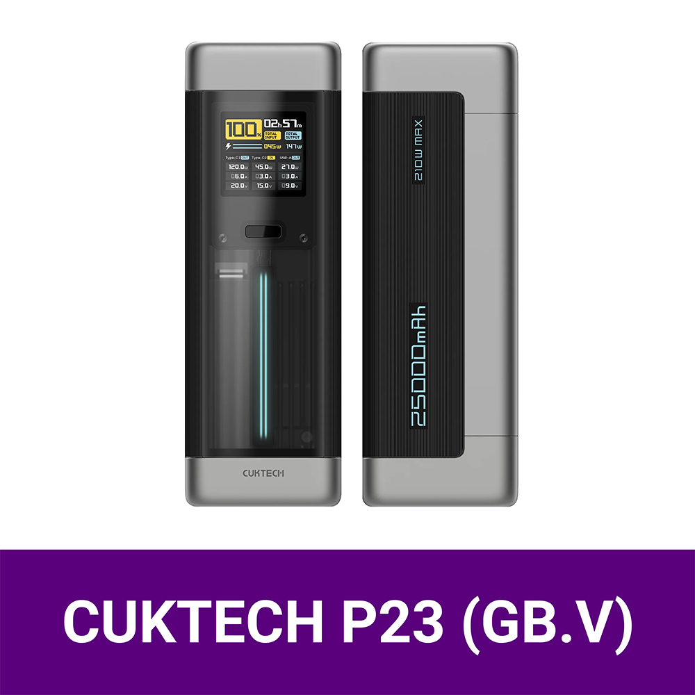 [3839 ดูโค้ดรูป 2] ZMI CUKTECH P23 Powerbank แบตสำรอง 25000mAh จ่ายไฟ ...