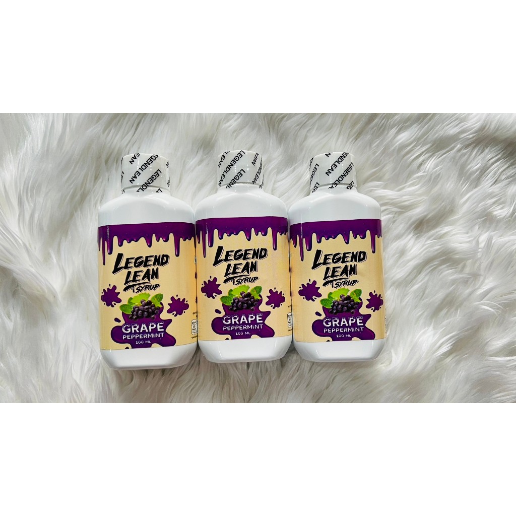 Legend lean Syrup ลีนองุ่นแท้ (ตรา รีเจ้นลีน) กลิ่นองุ่น 100ml ...