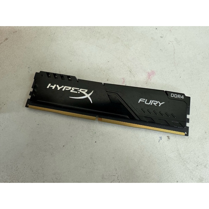 RAM PC DDR4/2666 4GB (แรมพีซี) KINGSTON HyperX FURY BLACK | Shopee Thailand