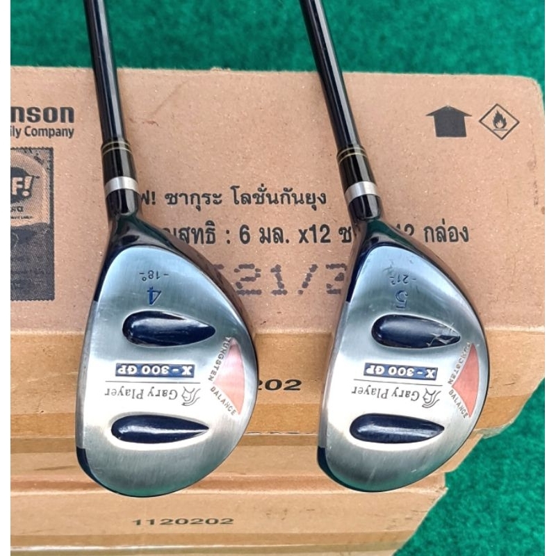 Sale 4.4:ไม้กอล์ฟมือสอง เหล็ก Fw 4 และ Fw 5 กึ่ง Hi-Brid Gery Player X ...