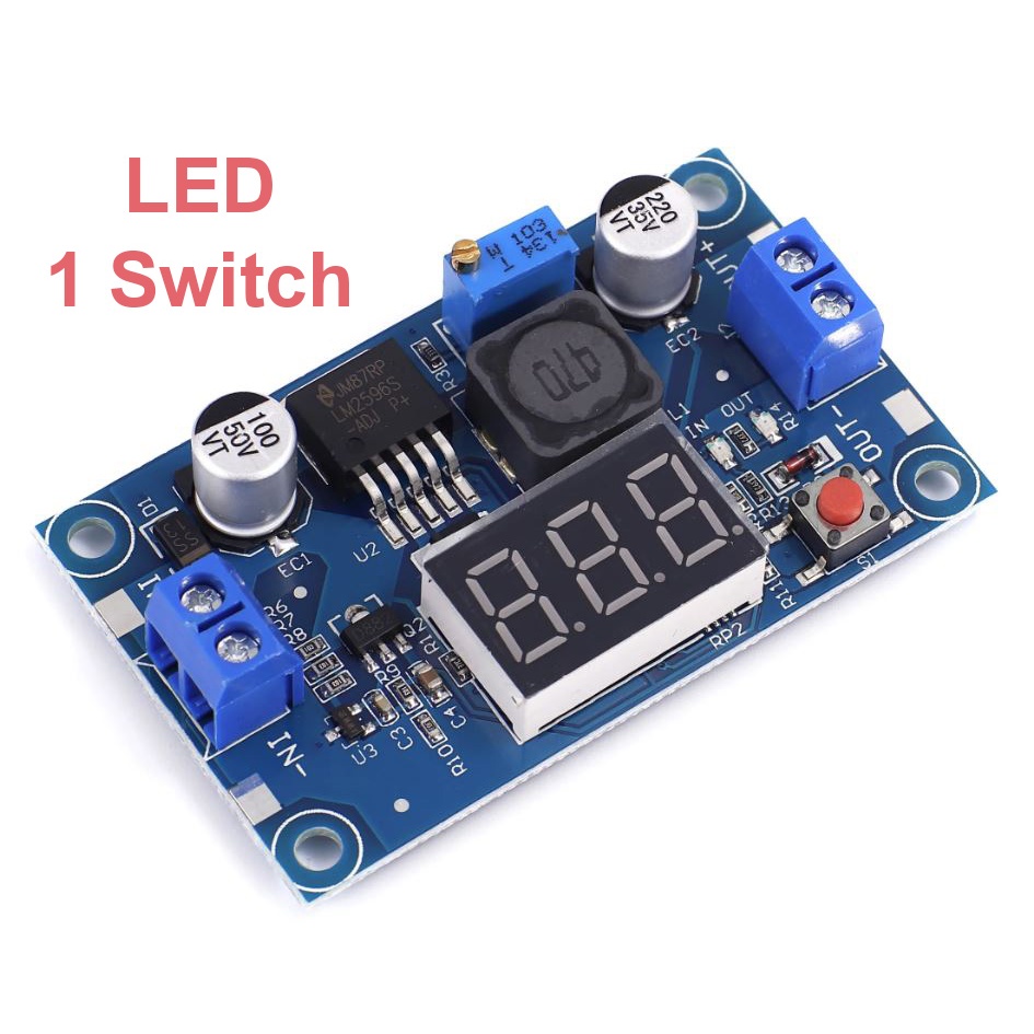 DC to DC Step-Down 3Amp 5Amp วงจรลดแรงดันไฟ DC 3A 5A Regulator | Shopee ...