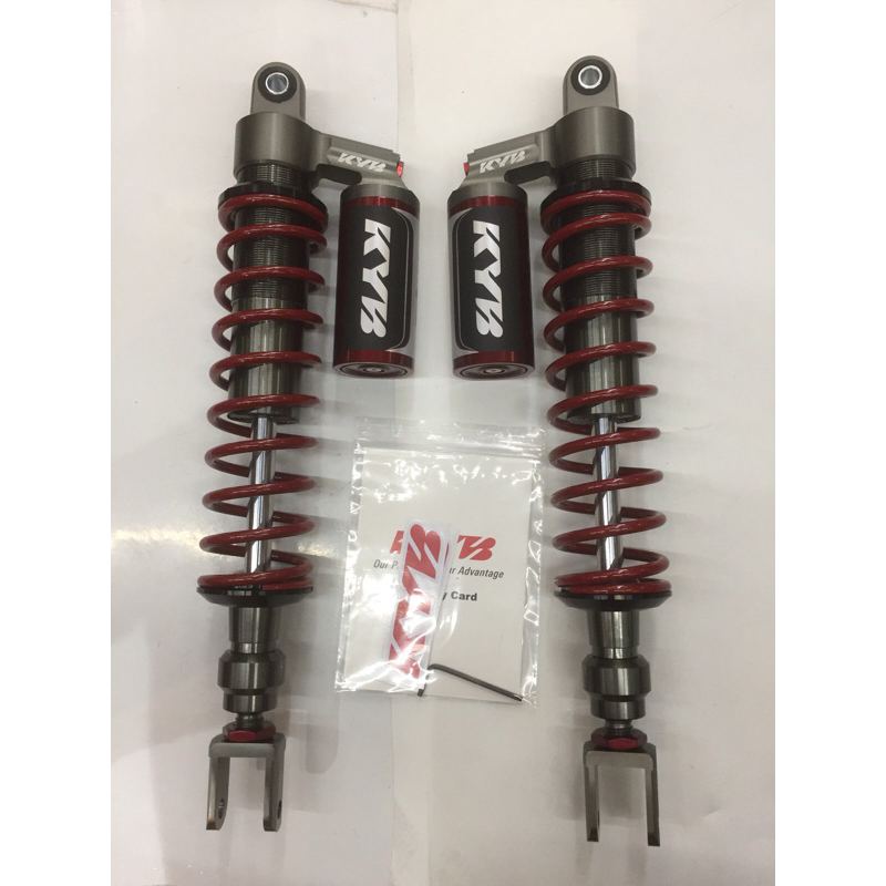 โช้คหลัง KYB (K-Alpha)ยาว420 mm สีแดง รถรุ่น FORZA-350 (4549762385568 ...