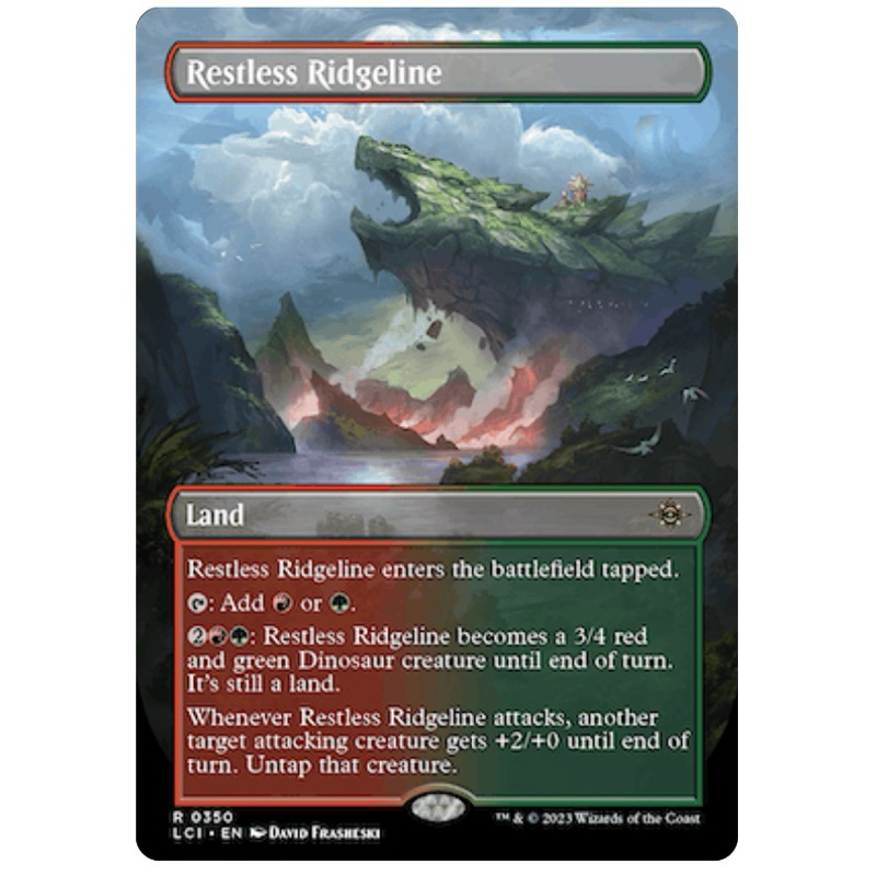 The Lost Caverns of Ixalan Variants: Restless Ridgeline (0350 ...