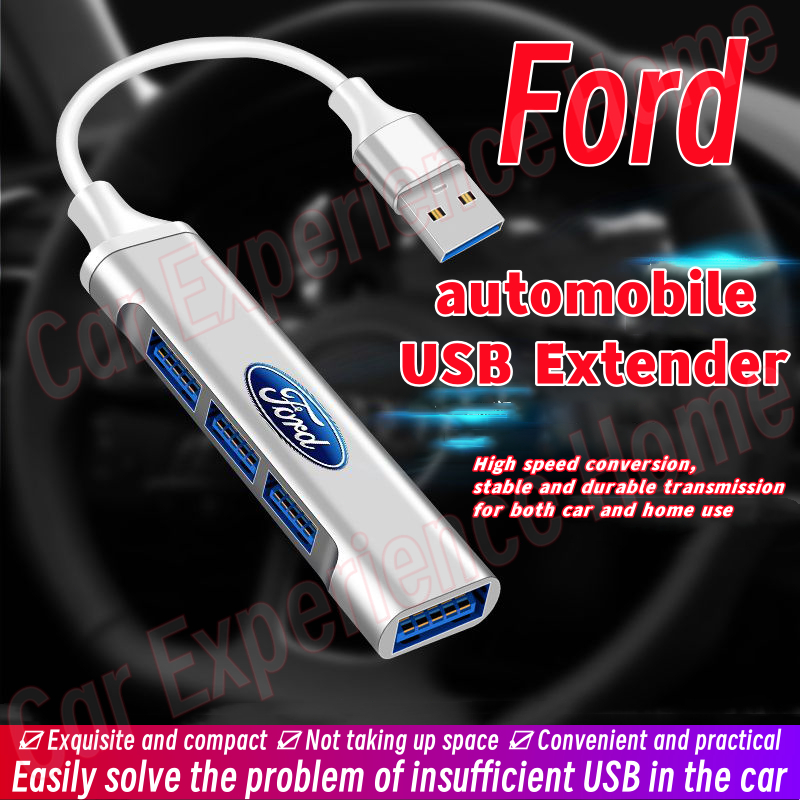 รถขยายพิเศษ USB QC3.0 ชาร์จเร็ว เครื่องชาร์จรถอเนกประสงค์ Ford Ranger ...