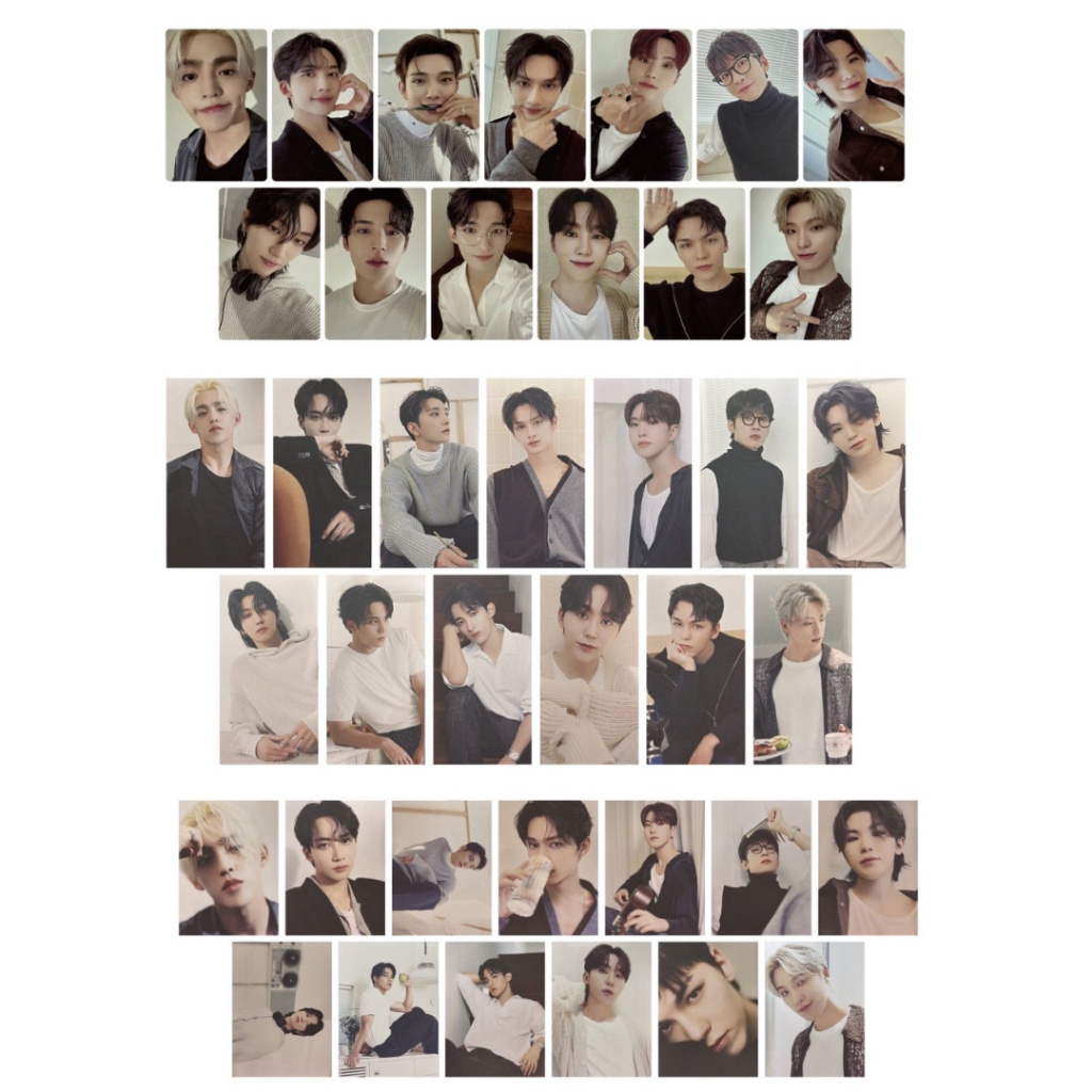 SEVENTEEN 2024 SEASON'S GREETINGS ABOUT TIME OFFICIAL PHOTOCARD TIMECARD POSTCARD SET | Shopee ...