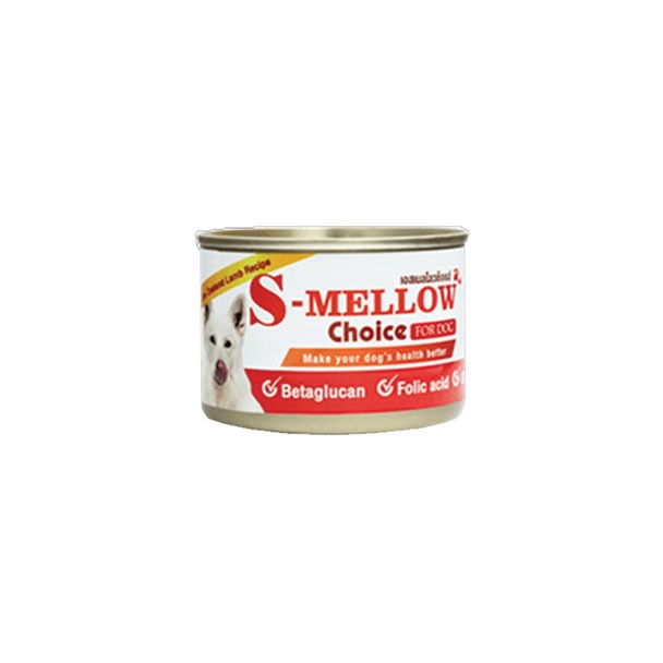 S-Mellow Choice (1 กระป๋อง) อาหารสำหรับสุนัขและแมว ที่พักฟื้น 160g. | Shopee Thailand