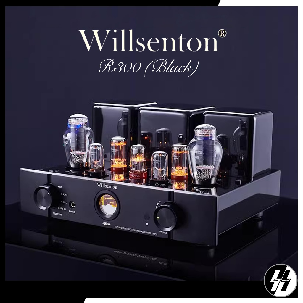 แอมป์หลอด | Willsenton - R300 (Plus) | single-ended Class A | 8 Watt ...