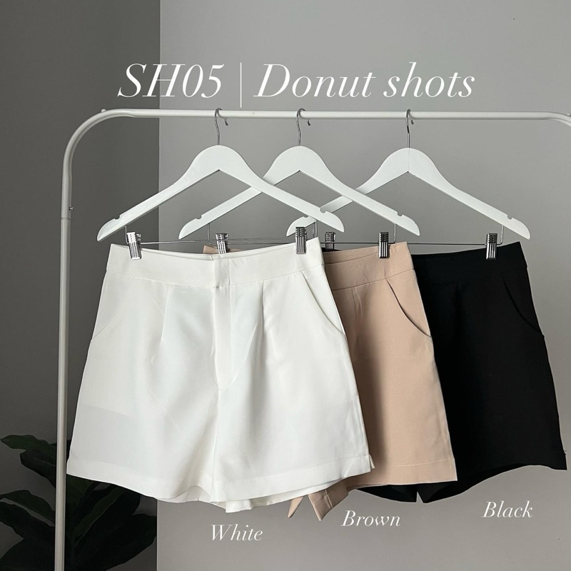 SH05 Donut Shorts กางเกงขาสั้นสาวอวบ - myme.styleee | Shopee Thailand