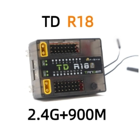 [รีซีฟ] FrSky 2.4G 900M Tandem TD R18 Dual-Band Receiver TD R18 ...