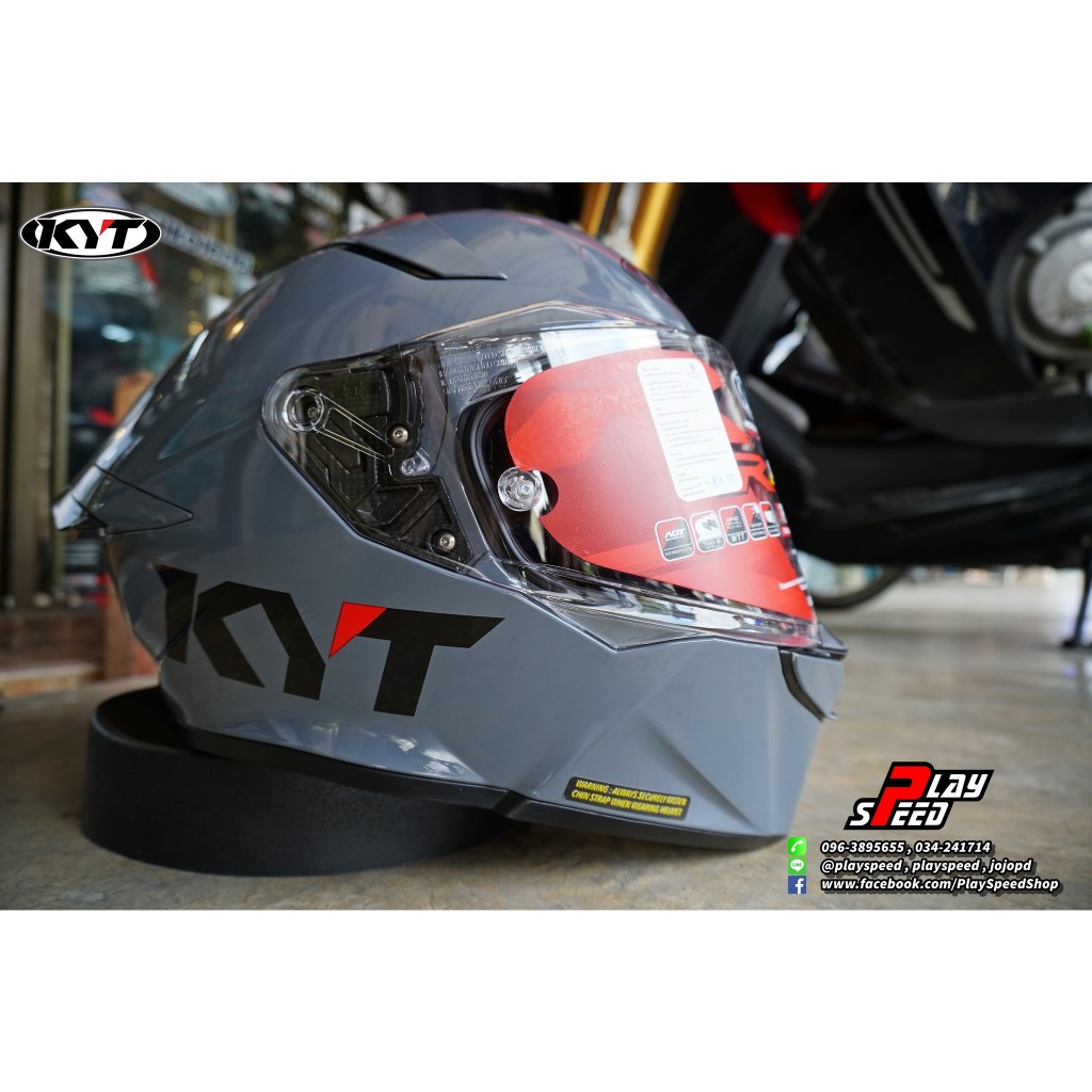 KYT Model R2R - Gray | Shopee Thailand
