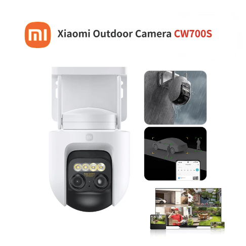 2024 NEW Xiaomi Outdoor Camera CW700S 2.5K CCTV Full-Color Night Vision ...