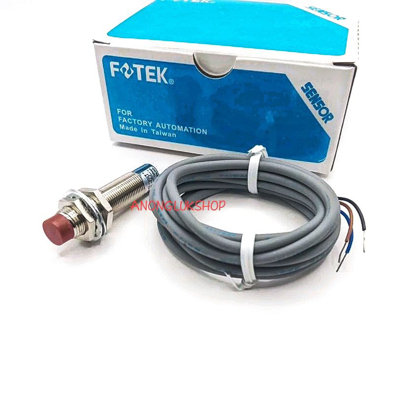 PM12-04N FOTEK Proximity Sensor M12 เซ็นเซอร์จับโลหะ 3สาย NPN NO ระยะ ...