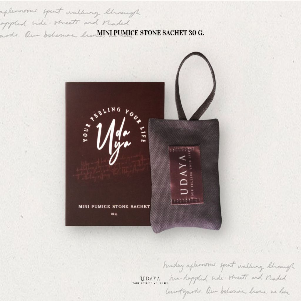 MINI PUMICE STONE SACHET 30 กรัม ถุงหอมขนาดเล็ก ถุงหอมสำหรับรถยนต์ ...