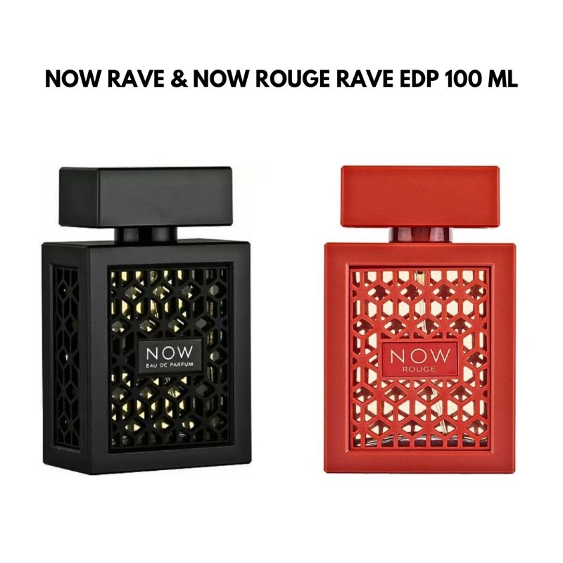 น้ำหอมนำเข้าจากดูไบ ฯ | Now Rave & Now Rouge Rave EDP 100 ML Original ...