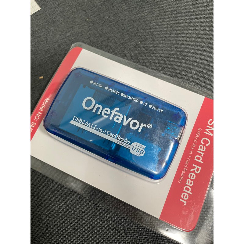 ตัวอ่านการ์ด การ์ดรีดเดอร์ SM Card Reader Onefavorพร้อมส่งจากไทย อ่าน ...