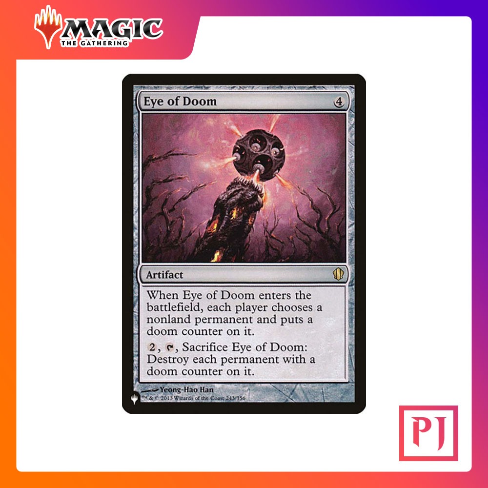 [MTG] Eye of Doom [MB1] [ARTIFACT] [RARE] [NORMAL] [ENG] (การ์ดเมจิค ...