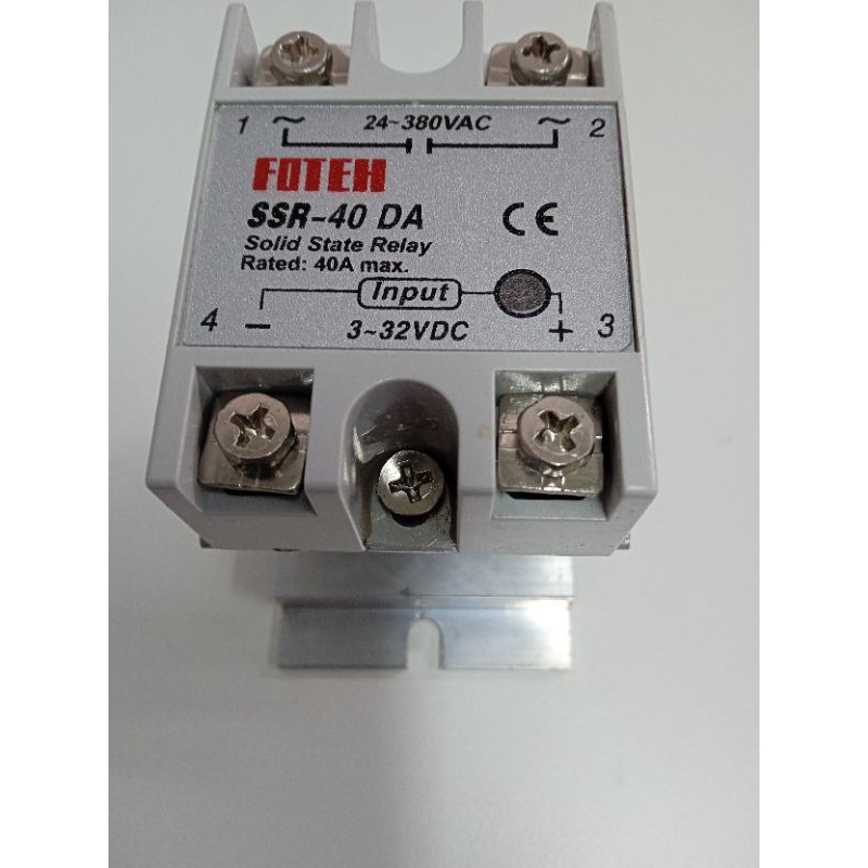 SSR-40DA solid state relay 40 amp โซลิด สเตท รีเลย์ | Shopee Thailand