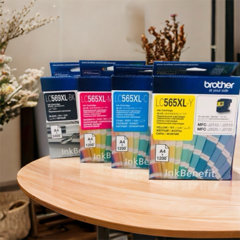 Brother LC569XL Bk LC565XL 569 565 C M Y ของแท้ | Shopee Thailand