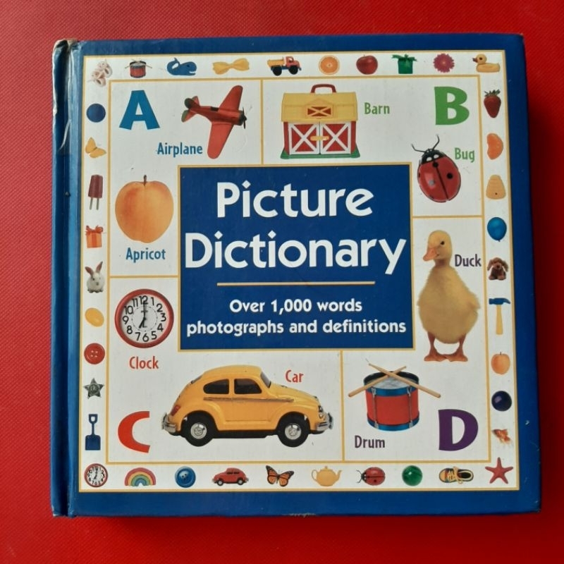 Picture Dictionary Over 1,000 words photographs and definitions ปกแข็ง ...