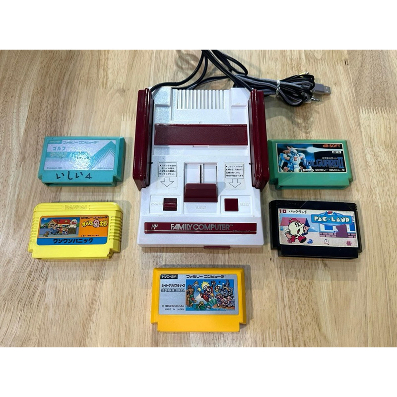 เครื่อง Famicom แท้ (nintendo japan) ระบบภาพ AV / ระบบไฟ USB | Shopee ...