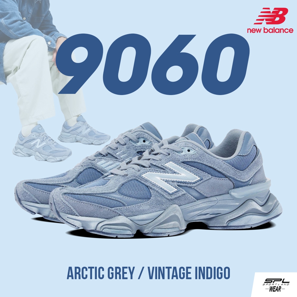 New Balance รองเท้าผ้าใบ รองเท้าลำลอง NB ND UX 9060 Arctic Grey U9060IB ...