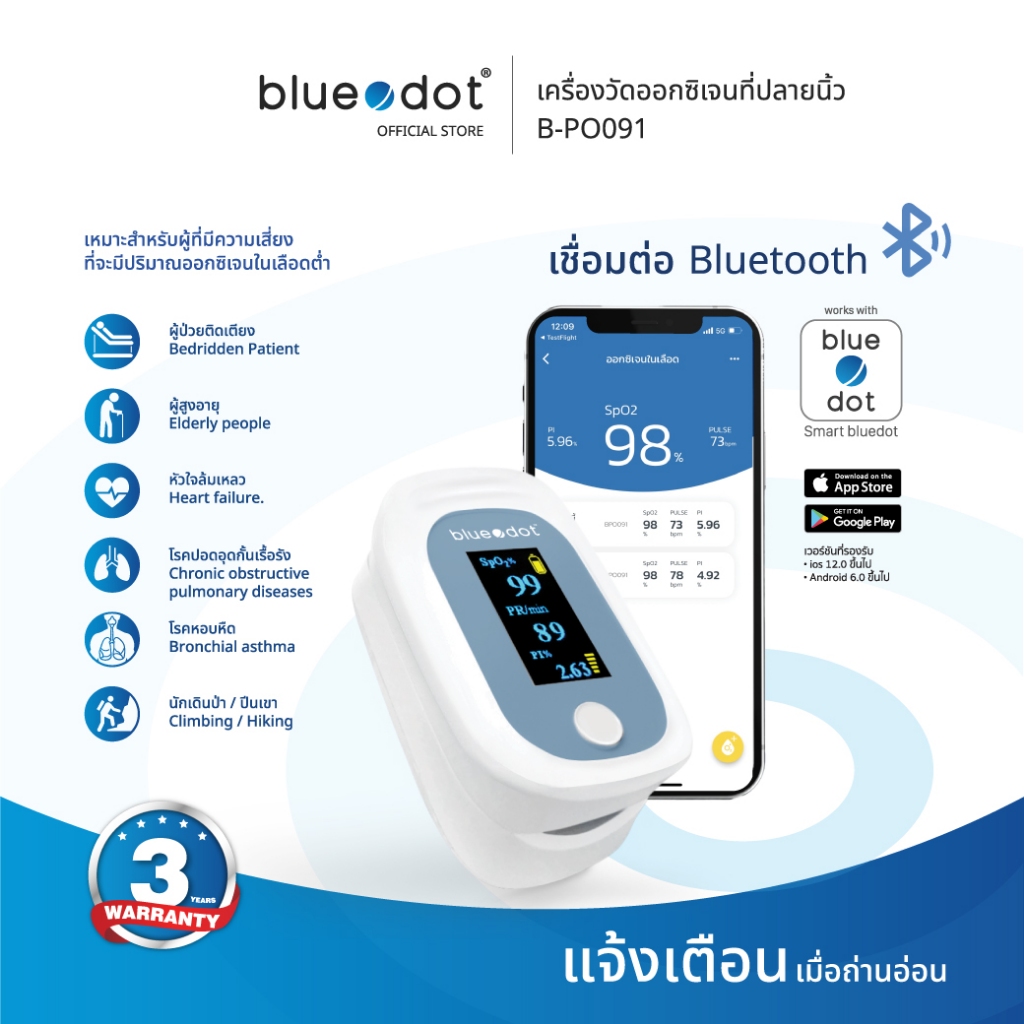 10 อันดับ เครื่องวัดออกซิเจนปลายนิ้ว ยี่ห้อไหนดี จอแสดงผล OLED ปรับได้ 4 ทิศทาง อ่านง่าย แบบพกพา ...