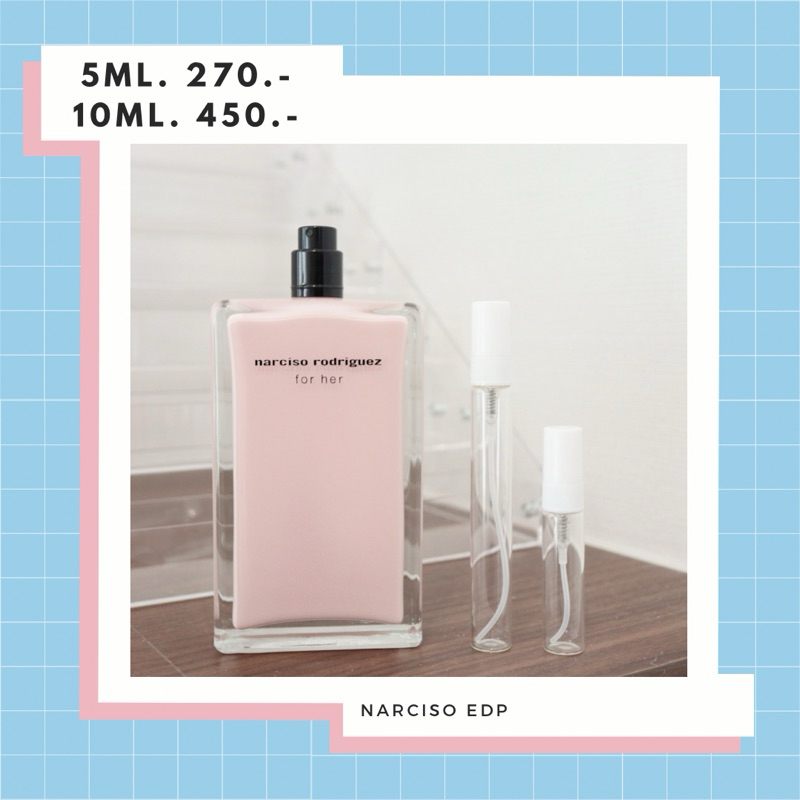 แบ่งขายพร้อมส่ง Narciso EDP มี 2 ขนาด 5ml และ 10ml | Shopee Thailand