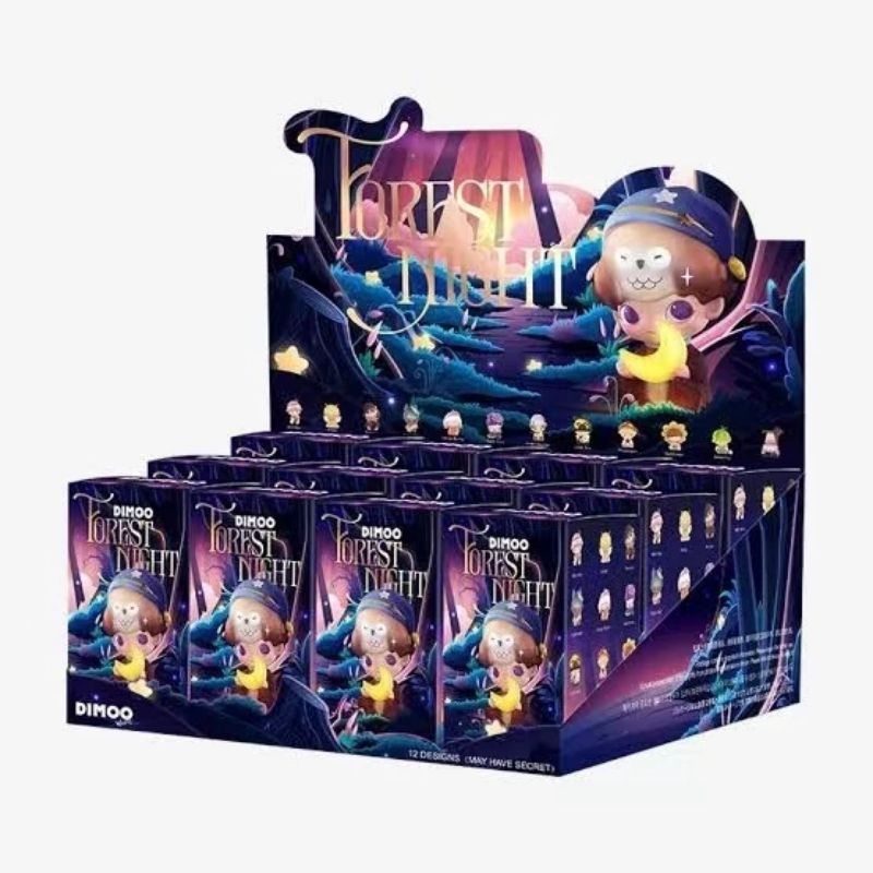 (พร้อมส่งยกกล่อง) Dimoo - Forest Night Series สินค้าแท้ Pop Mart แบบยก ...
