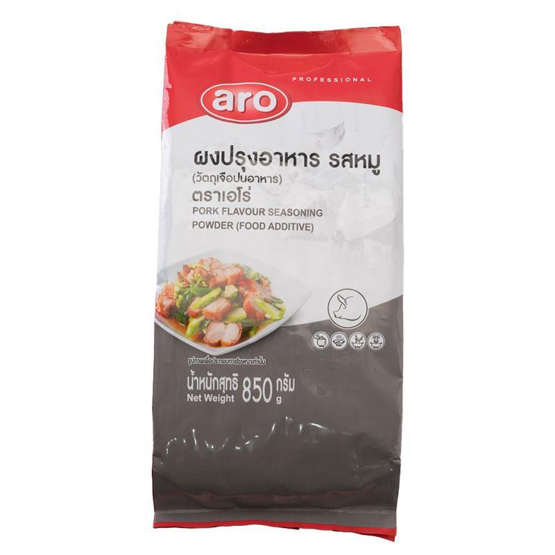 เอโร่ ผงปรุงอาหาร รสหมู 850 กรัม aro Pork flavour Seasoning Powder ...
