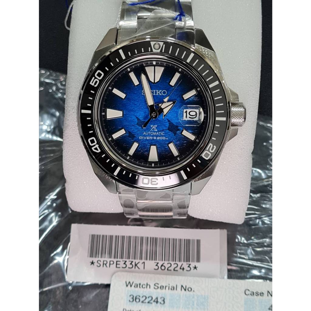 นาฬิกา SEIKO Prospex King Samurai Save The Ocean Special Edition รุ่น ...