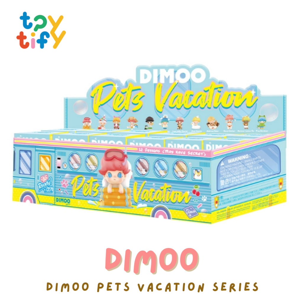 (ยกbox) DIMOO Pets Vacation POPMART พร้อมส่งมีหน้าร้าน | Shopee Thailand