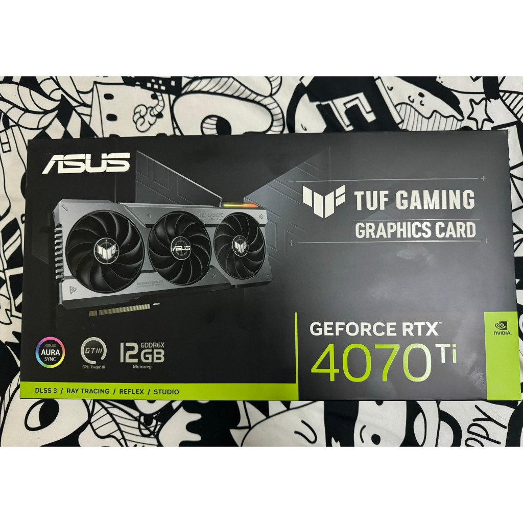 ASUS 4070TI TUF 12GB 3พัดลม ของใหม่ ไม่แกะซีล | Shopee Thailand