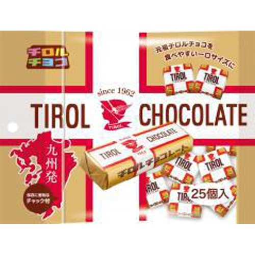 Tirol Milk Chocolate 25P ช็อคโกแลตทิโรลรูปมิทซึยามะ "มิลค์นูกัต" นื้อ ...
