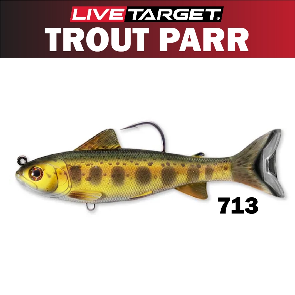 เหยื่อปลอม LIVE TARGET TROUT PARR | Shopee Thailand