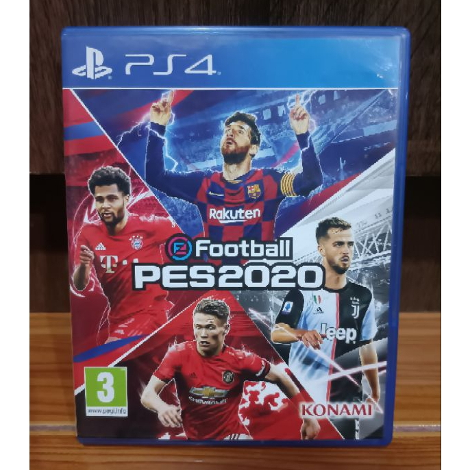 PS4 แผ่น ps4 Football Pes2020 เล่นได้ 1-4 คน | Shopee Thailand