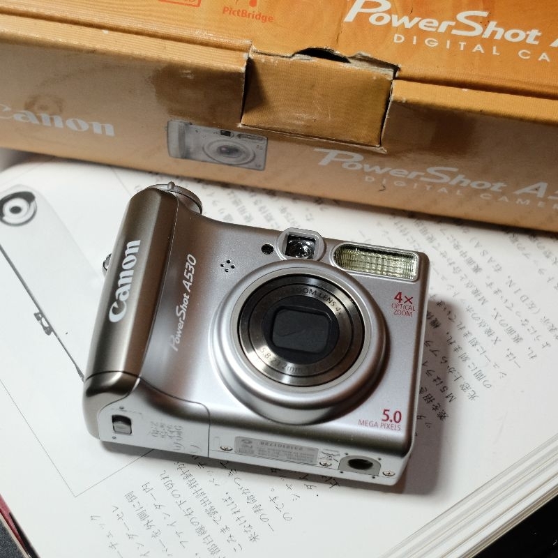 กล้องดิจิตอล Canon Powershot A530🌟Full Box🌟 | Shopee Thailand