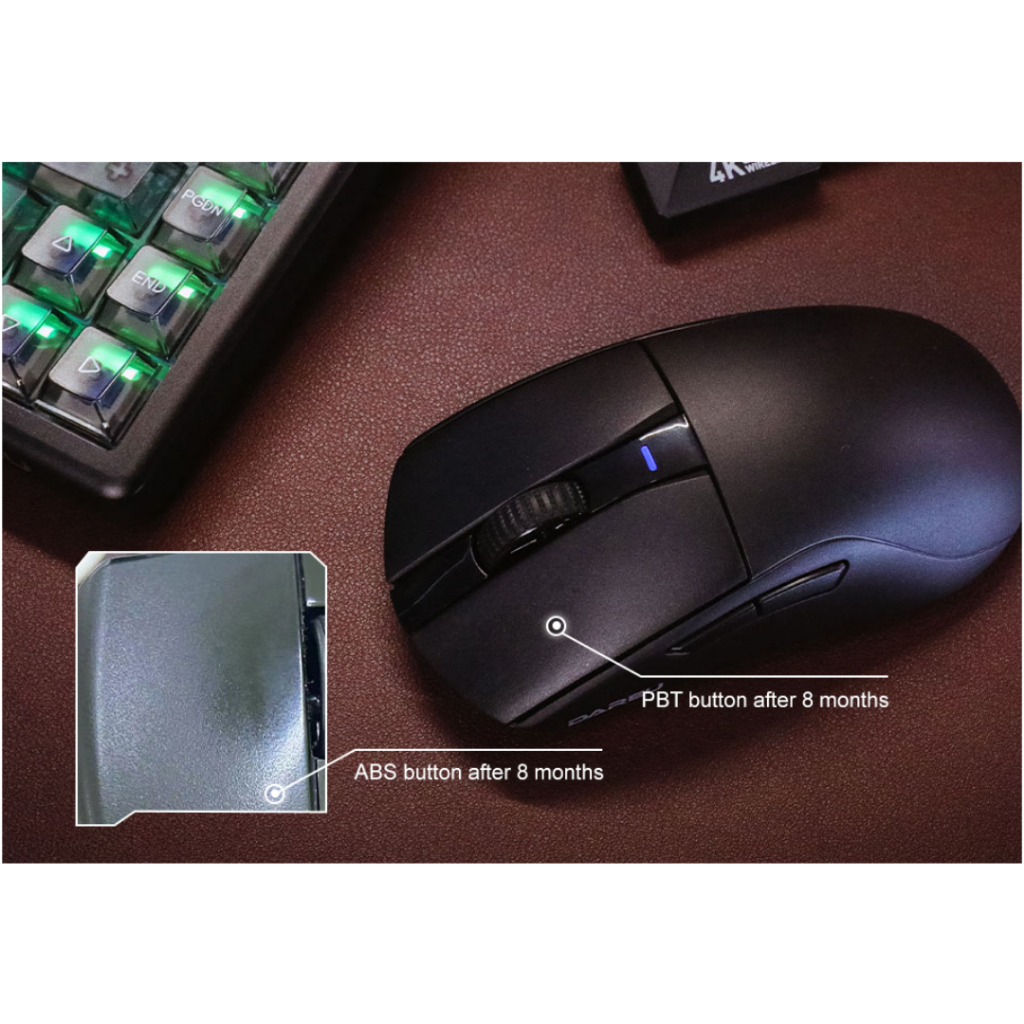 เมาส์ Dareu A950 Pro Gaming Mouse 3 Mode Wireless PAW3395 4KHz Nordic ...