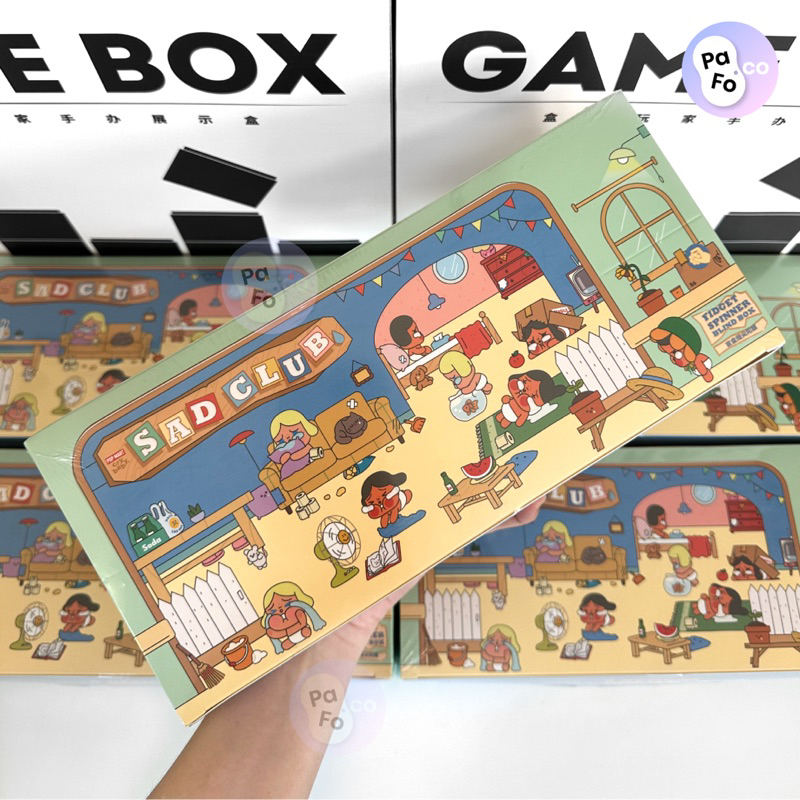 ของแท้พร้อมส่ง! CRYBABY Sad Club Series - Fidget Spinner (แบบยกบ๊อกซ์ ...