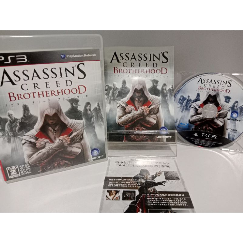 แผ่นเกมส์ Ps3 - Assassin's creed: Brother hood (Playstation 3) (ญี่ปุ่น ...