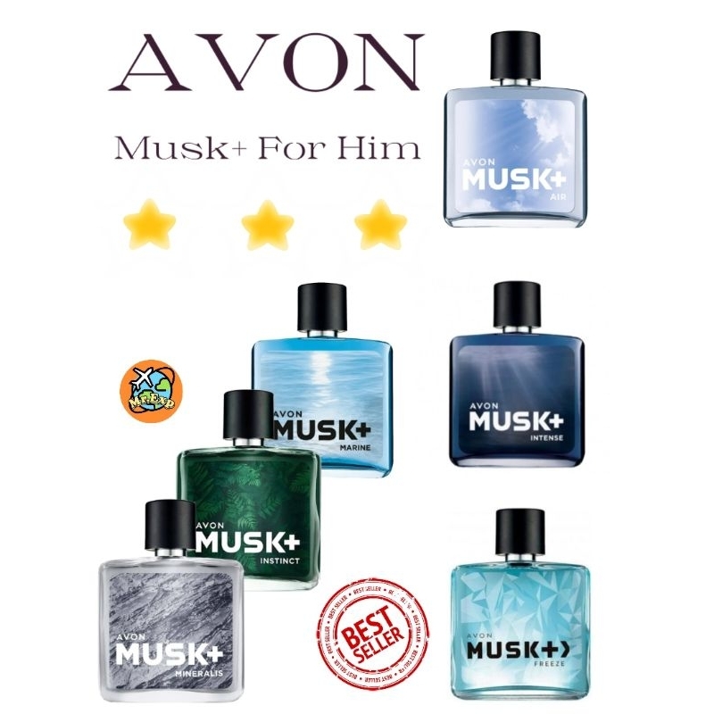 น้ำหอมเอวอน ผู้ชายAvon Men Perfume Musk Plus Series - EDT FOR MEN 75 ML ...