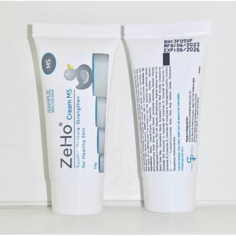 ชื่อสินค้า Zeho cream MS (Micro ag +) , ZeHo Cream Ceramide ครีมทาเสริม ...