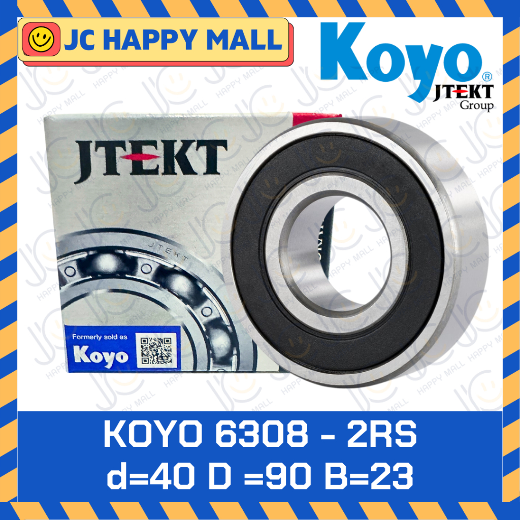 KOYO 6306 2RS KOYO 6307 2RS KOYO 6308 2RS KOYO 6309 2RS KOYO 6310 2RS ของแท้100% ตลับลูกปืน MADE ...