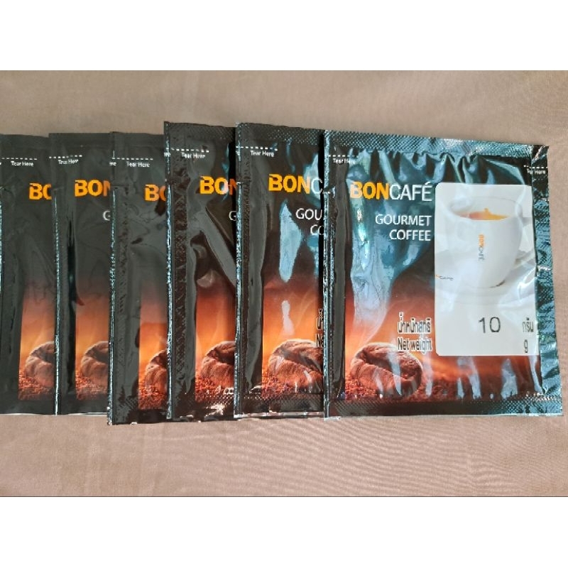 BON CAFE GOURMET COFFEE บอนกาแฟ 1 ชุด 6 ซอง | Shopee Thailand