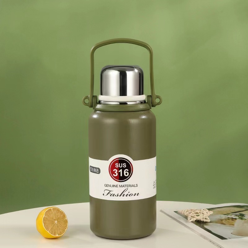 แก้วเก็บความเย็น ความร้อน 900ml/1300ml เย็นได้ดี ทันใจ สแตนเลส 316 มีให้เลือก A2658 | Shopee ...