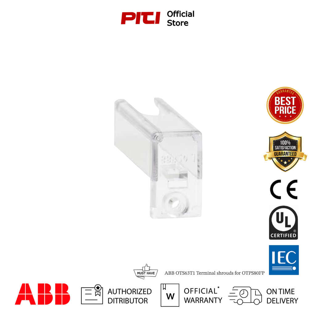 ABB OTS63T1 Terminal shrouds for OTPS80FP # 1SCA022353R6910 | Shopee ...